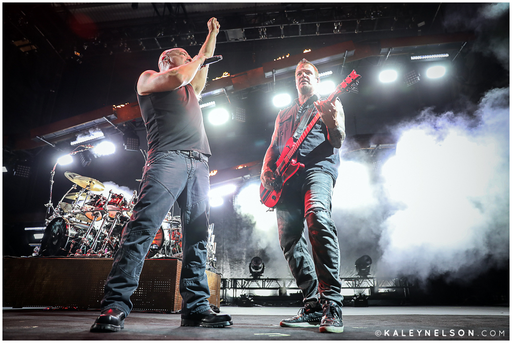 Photos: Disturbed at FivePoint Amphitheatre
